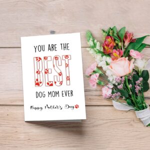 Card for Mom Mother's Day Card, Funny Birthday Greeting Card for Mommy Mama, Original Rude Punch Her Face Humor Card for Mother