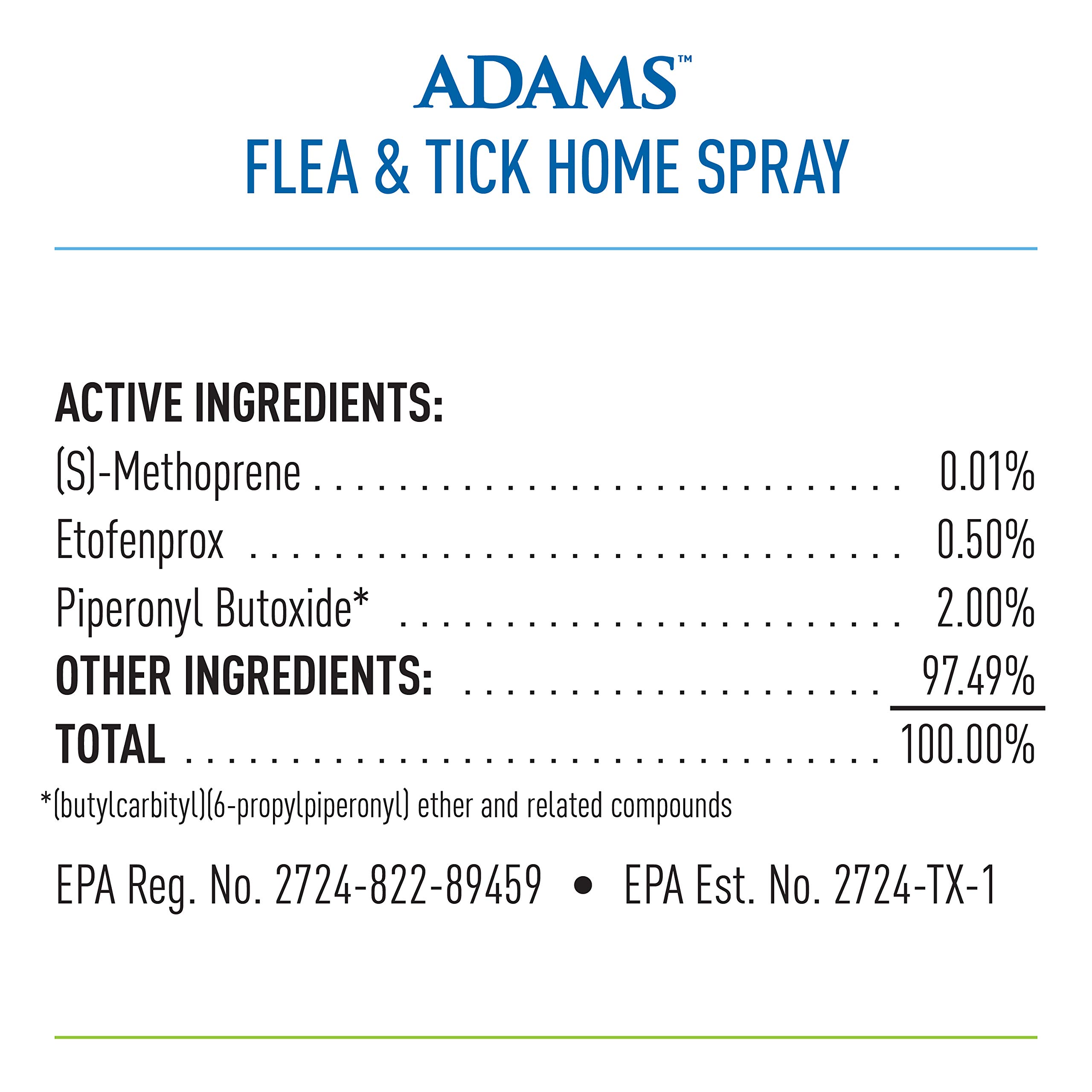 Adams Plus Flea & Tick Yard Spray and Home Spray