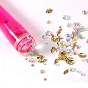 WOIWO Dual Use Diamond Drawing Point Drill Pen Art Pen Sewing Accessories DIY Crafts Cleaning Brush 1PCS