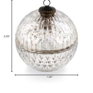 ILLUME Balsam & Cedar Mercury Ornament Candle