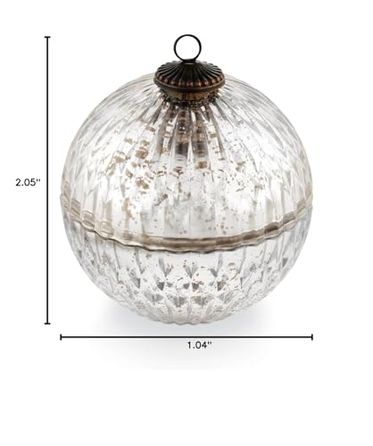 ILLUME Balsam & Cedar Mercury Ornament Candle