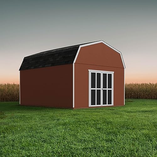 Handy Home Products Hudson 12x16 Do-it-Yourself Wooden Storage Shed