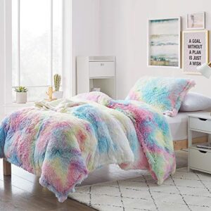 unicorn dreamz - coma inducer® twin xl comforter set - buttercup rainbow