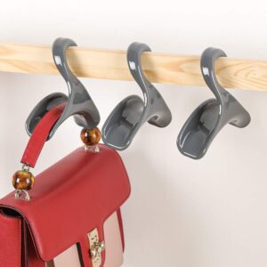 Purse Hanger Hook Bag Rack Holder - Handbag Hanger Organizer Storage - Over The Closet Rod Hanger for Storing and Organizing Purses | Backpacks |Satchels | Crossovers | Handbags | Tote（2 Pack）