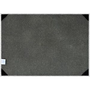 GelPro Nevermove Artisan Machine-Washable Chenille Textured Rug with GellyGrippers, 24" x 34" Kitchen, Khaki