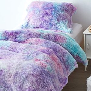 byourbed unicorn dreamz - coma inducer® twin xl comforter set - starburst rainbow