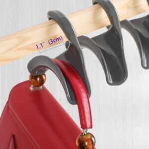 Purse Hanger Hook Bag Rack Holder - Handbag Hanger Organizer Storage - Over The Closet Rod Hanger for Storing and Organizing Purses | Backpacks |Satchels | Crossovers | Handbags | Tote（2 Pack）