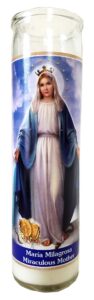 miraculous mother (maria milagrosa) devotional candle