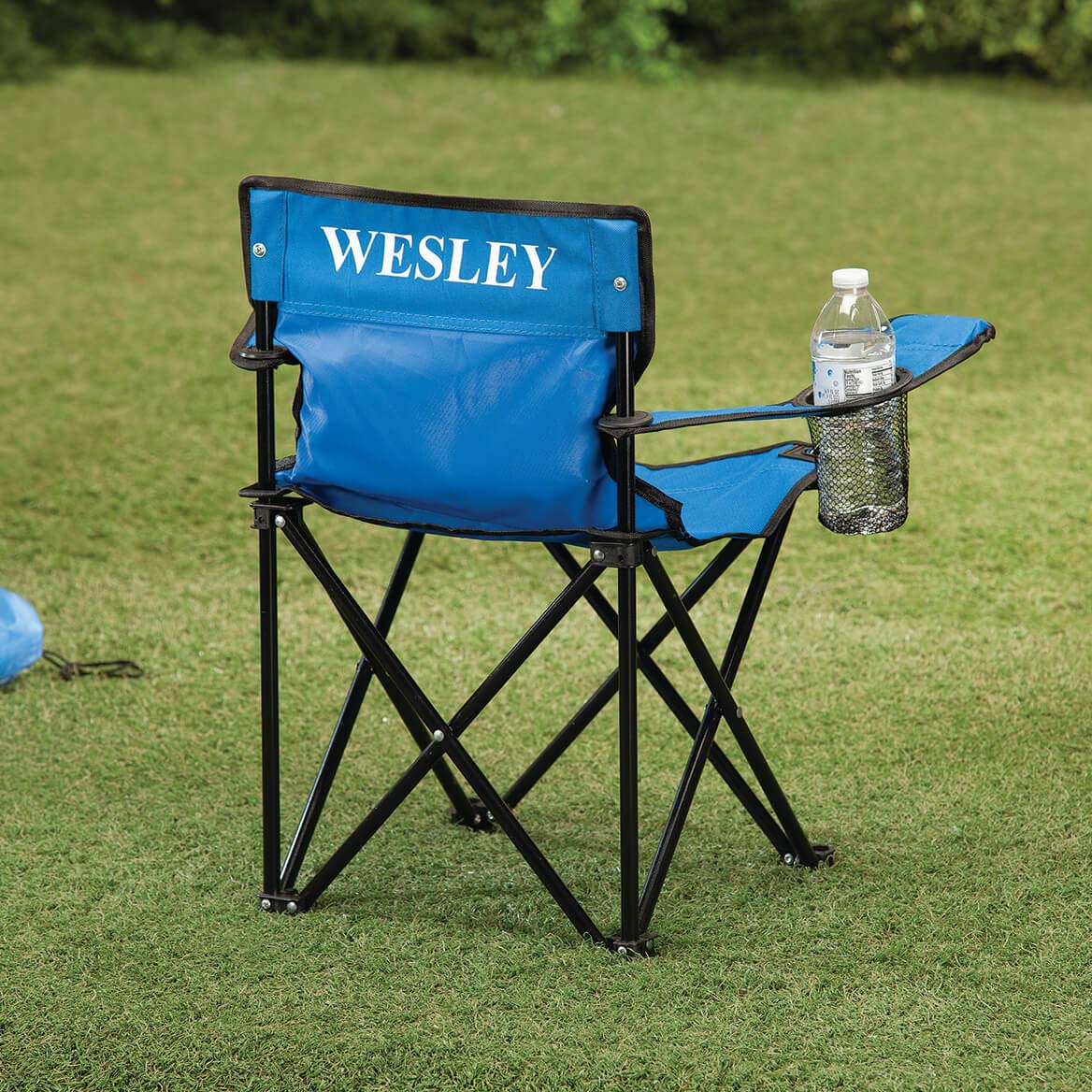 Fox Valley Traders Personalized Kid's Camping Chair, Blue