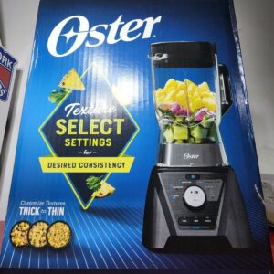 Oster Blender Texture-Select 9 Spd 64 Ounces 1200 watts- Black