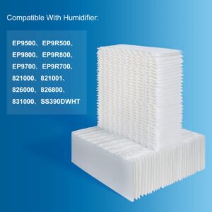 1043 Humidifier Wick Filter,2 Pack Replacement for Essick Air AIRCAR.E Bemi.s Filter - Compatible with Models EP9 500 700 800,EP9R 500,Spacesaver 800 8000 Series Humidifiers