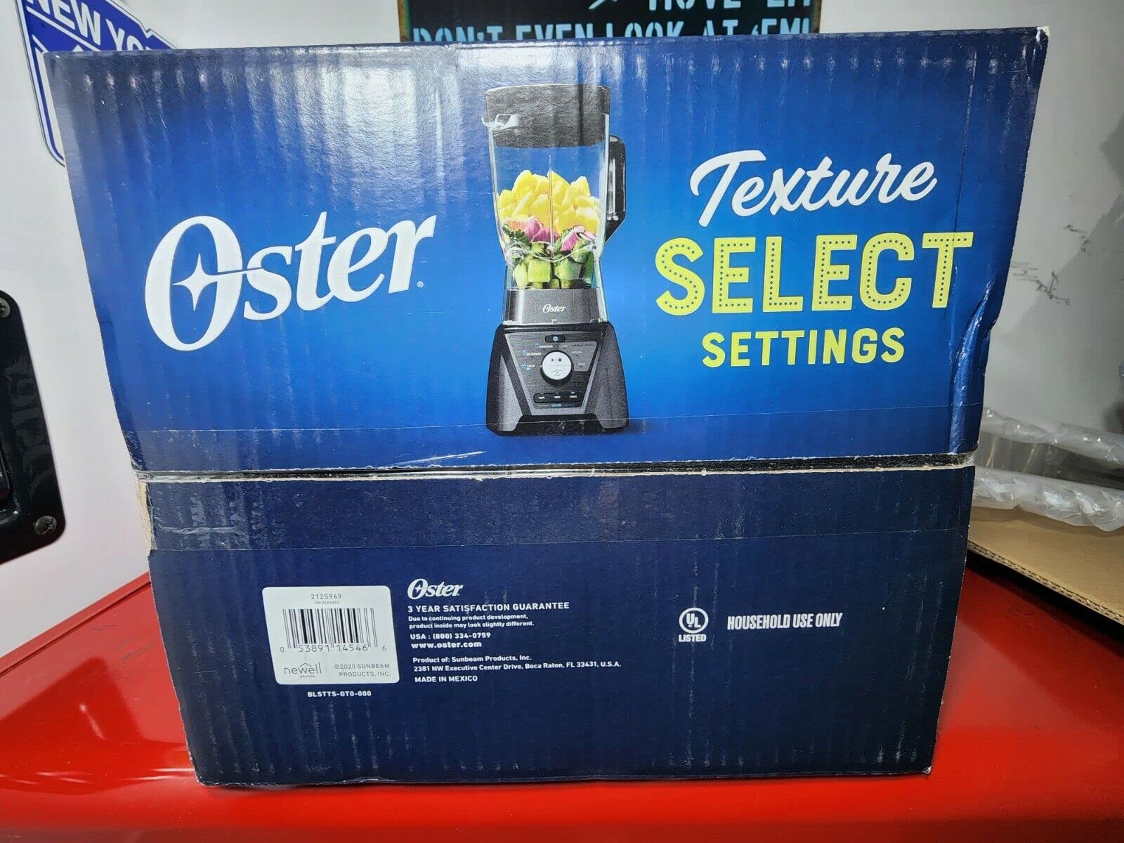 Oster Blender Texture-Select 9 Spd 64 Ounces 1200 watts- Black