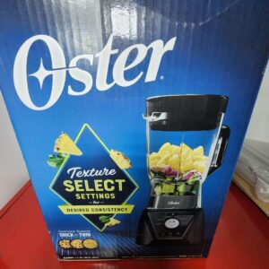 Oster Blender Texture-Select 9 Spd 64 Ounces 1200 watts- Black