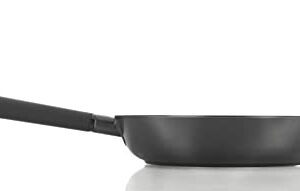 ZAVOR Noir 10 Inch Skillet - Premium Cast Aluminum with Titanium-based Nonstick Ceramic Coating & Removable Handles - Ultra Lightweight - Oven & Induction Ready | Noir Collection