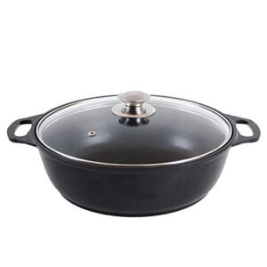 cooking pot aluminum dutch oven pot with lid 101.44 oz (3 l) cookware kitchen pot