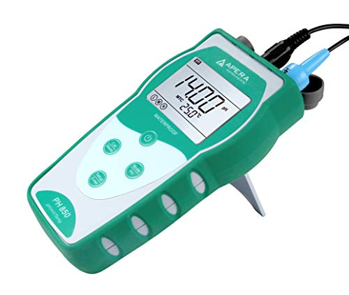 Apera Instruments Value Series PH850-DP Portable pH Meter Kit for Dairy Products and Liquid Food