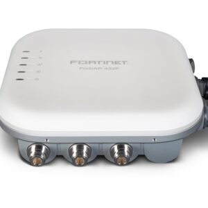 FORTINET FortiAP 432F Outdoor Wireless Access Point: Tri Radio, External Antenna, 1 x 2.5 GE & 1 x GE RJ45 Ports. (FAP-432F-A)