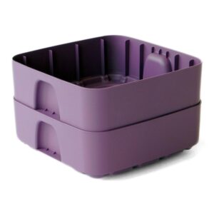 fcmp outdoor - expansion tray set for the essential living composter, plum