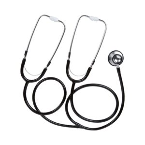 mckesson teaching stethoscope, dual head, double-sided chestpiece, 22 in, 1 count