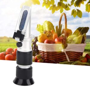 Brix Refractometer,Honey Refractometer,Refractometer Maple Syrup 0-90% for Measuring Sugar Content in Fruit, Honey, Maple Syrup and Other Sugary Drink