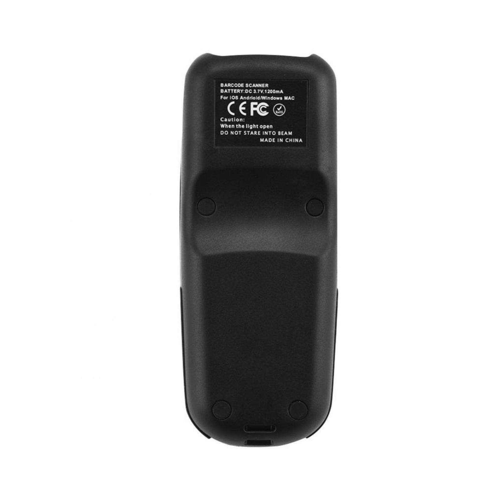 Barcode Scanner Bluetooth,Portable USB Bar Code Scanners Bluetooth 4.0&Wired Connection,Portable Inventory Bar Code Reader Compatible with iOS Android Windows Phone Tablets