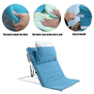 ANYURAN Healthcare Medical Pillow Lifter, Adjustable Comfort Lifting Seats with Electric Pump System and Mattress Pad Cover Fits Standard Hospital Bed