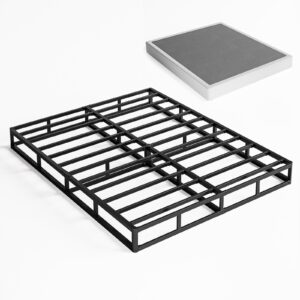 ziyoo king box spring, 7 inch metal box springs, strong metal frame support for 1500lbs, mattress foundation, easy assembly, no noise