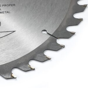 KuangBBBTools 9" 40 Teeth Carbide Tip Wood Cutting Circular Saw Blade Table Saw Blade Miter Saw Blade with 5/8" Arbor for General Purpose