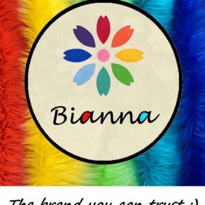 Bianna Pastel Rainbow Patch Faux Fur Fabric, American Seller, Luxury Shag Shaggy Material for Crafting, Sewing, Costumes, Fursuits, Home Decor (30x36 inches)