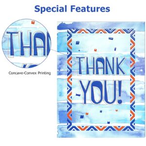 WRAPAHOLIC Thank You Card with Envelope - You're Appreciated Card - 5.9 Inch x 7.9 Inch