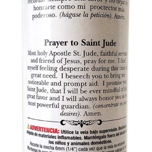 Saint Jude (San Judas Tadeo) Devotional Candle