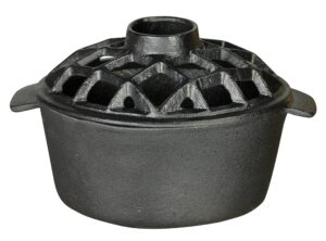 us stove company ls-02 lattice steamer, black