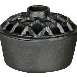 US Stove Company LS-02 Lattice Steamer, Black