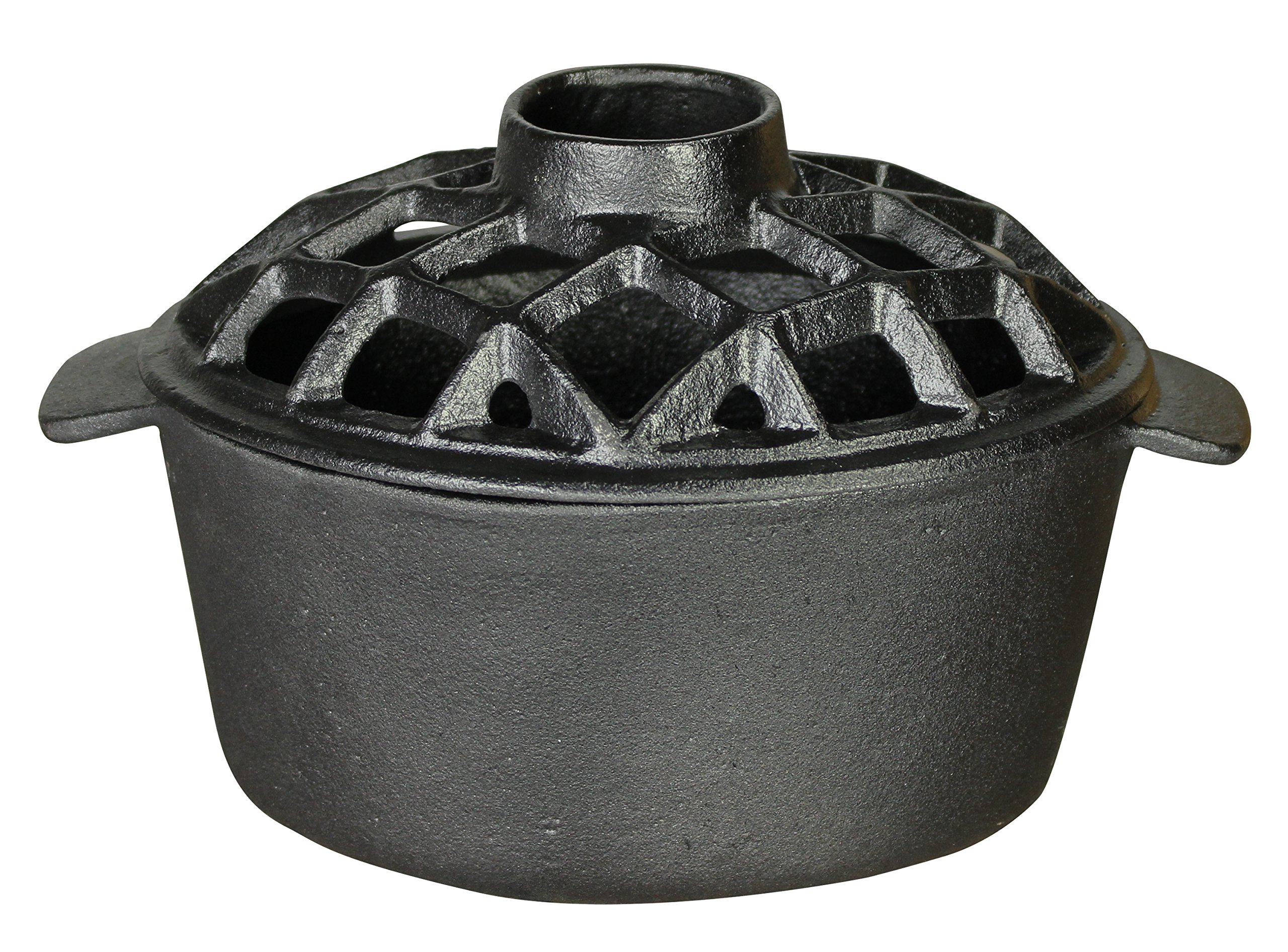 US Stove Company LS-02 Lattice Steamer, Black