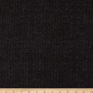 maywood studio woolies flannel crosshatch charcoal, fabric by the yard