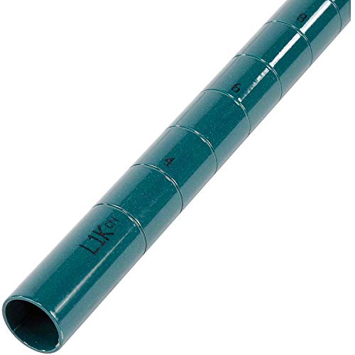 Nexel 711236 34" H Poly-Green Epoxy Post, 4 Pack