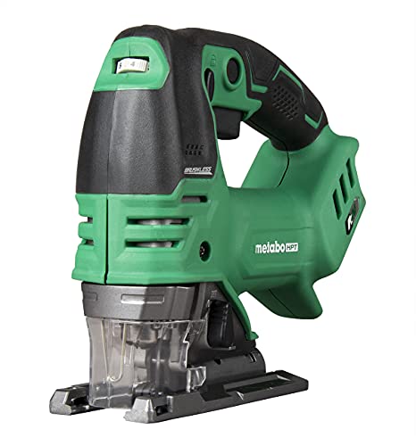 Metabo HPT 36V MultiVolt Jig Saw | Brushless Motor | Tool Body Only | CJ36DAQ4, Green