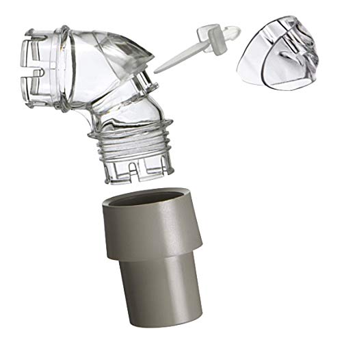 Elbow Assembly with Anti-Asphyxia Valve & Swivel Various Quattro Series