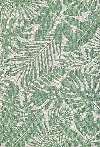 Novogratz by Momeni Villa Salerno Green Indoor/Outdoor Area Rug 2' X 3'