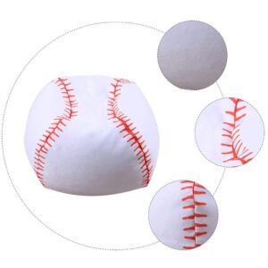 NUOBESTY Soft Stuffed Chair Storage Bean Bag Chair Cover Plush Toy Chair Baseball Bag Chair Room Furniture