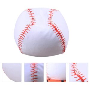 NUOBESTY Soft Stuffed Chair Storage Bean Bag Chair Cover Plush Toy Chair Baseball Bag Chair Room Furniture