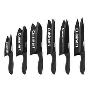 cuisinart c77-12pmb advantage-cutlery-set, 12-piece, black