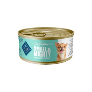 blue buffalo true solutions small & mighty natural small breed adult wet dog food, chicken 5.5-oz cans (pack of 24)