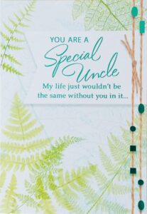 greeting card you are a special uncle - you're a part of so many happy memories - happy birthday