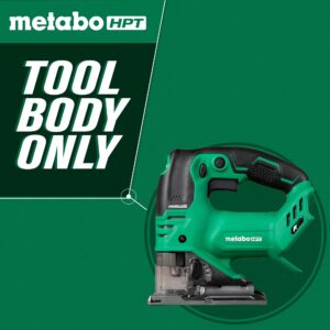 Metabo HPT 36V MultiVolt Jig Saw | Brushless Motor | Tool Body Only | CJ36DAQ4, Green