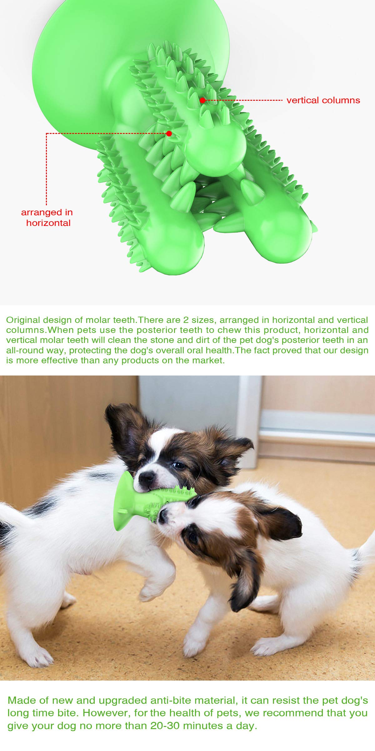 Dog Toothbrush Chew Toy, Cactus Shaped Chew Toy, Dog Teeth Cleaning Dental Toy With Cotton Rope For Dogs, Puppies And Aggressive Chewers In Aspect Of Size: Small Medium Large (if Buy More One, Will Ge