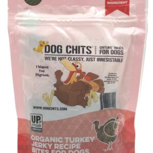 Dog Chits Turkey and Sweet Potato Soft Chew for Dogs - Dog and Puppy Chews | Made in USA | Organic Turkey | All-Natural Treats | Large & Small Dogs | Organic Sweet Potato | 4 oz.