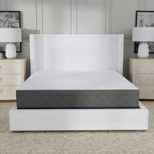 Blissful Nights - Queen Mattress - Medium Firm 10" Cool Gel Memory Foam with Patented Edge Support and Cooling Air Grid - CertiPUR-US Certified Foams