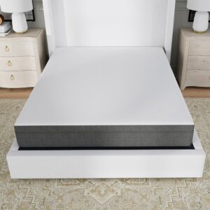 Blissful Nights - Twin Mattress - Medium Firm 10" Cool Gel Memory Foam with Patented Edge Support and Cooling Air Grid - CertiPUR-US Certified Foams