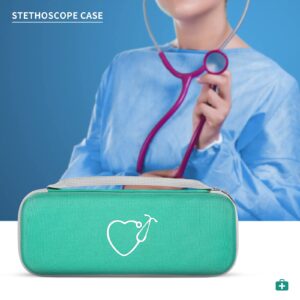 Yinke Case for Stethoscope 3M Littmann Classic III/Lightweight II S.E./Cardiology IV, Nurse Gift Hard Organizer Portable Carry Travel Cover Storage Bag